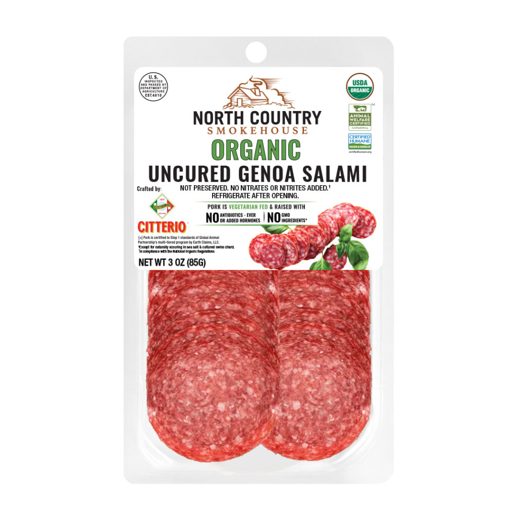 ORGANIC UNCURED GENOA SALAMI - North Country Smokehouse